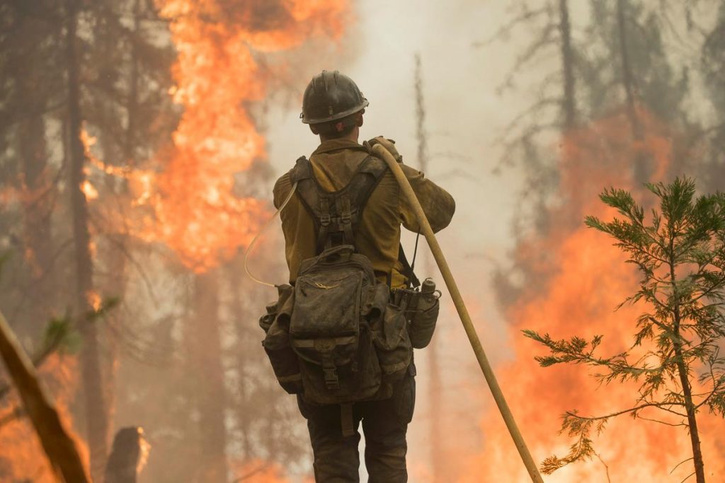 Ferguson Fire defies control for four weeks – Flames spread into ...